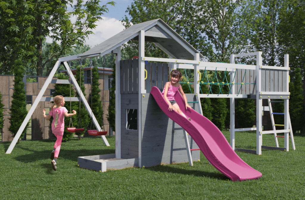 Kaufratgeber: Spielturm mit Rutsche & Schaukel für Kinder